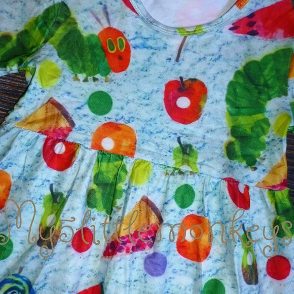 Dresses | Eric Carle Hungry Caterpillar Girls Boutique Dress | Poshmark